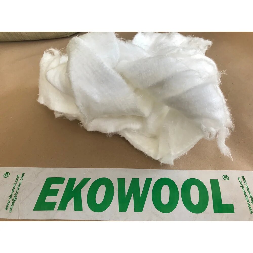 Эковул (EKOWOOL) Кремнеземная вата огнеупорная эковул, упаковка - мешок, вес 5 кг, 10021