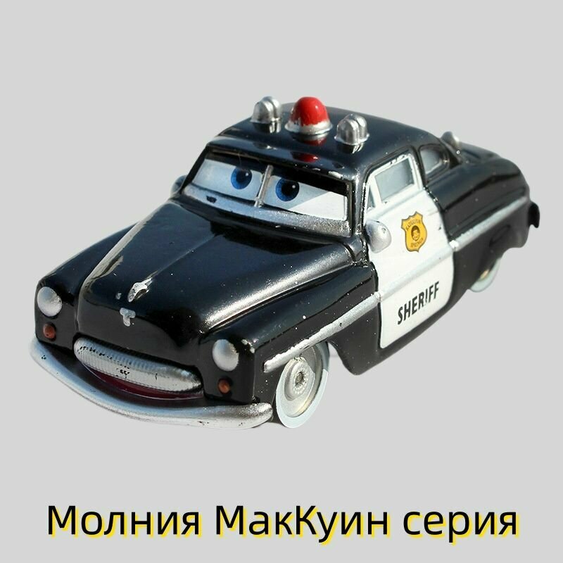 Игрушки машинки, подарки для детей, Тачки анимационные те же, из мультфильма "Тачки" Машинка Мак Хаулер + Молния МакКуин