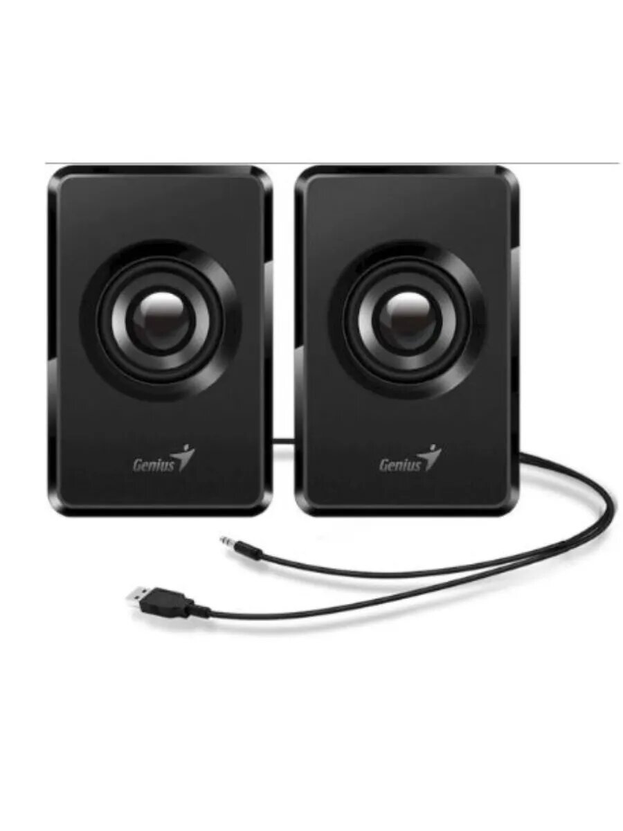 Колонки SP-U125 31730042400 черный - 2.0, 3 Вт