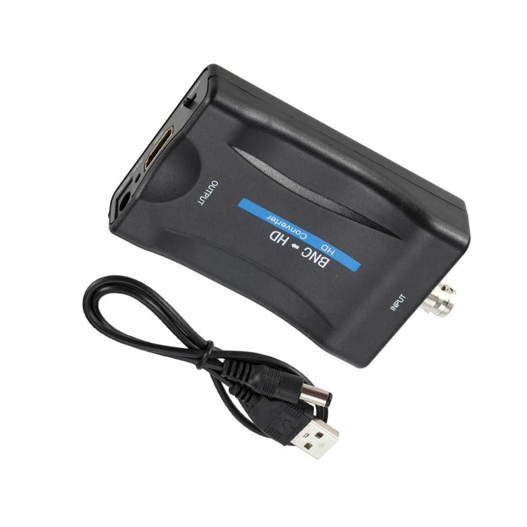 Конвертер BNC в HDMI + USB-кабель питания