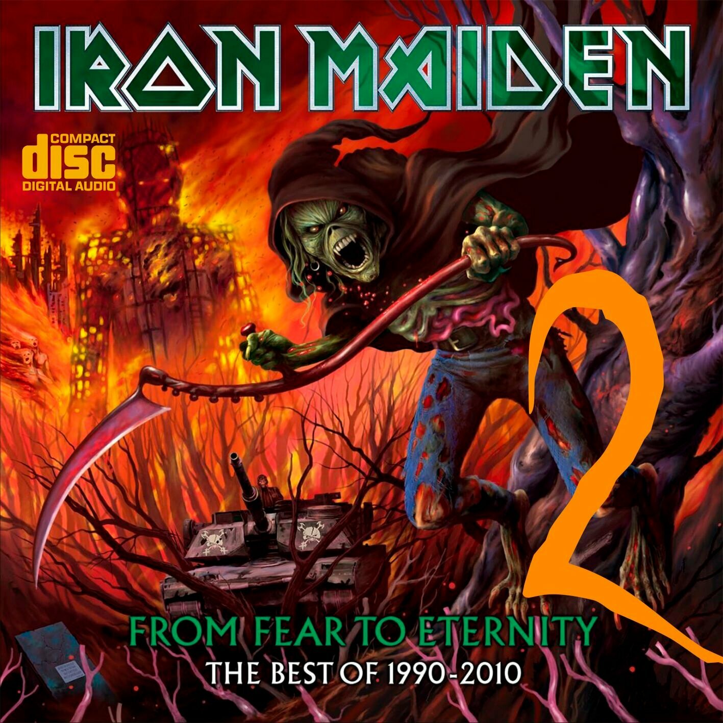 Iron Maiden - From Fear to Eternity- The Best of 1990 - 2010 (Disc 2) (2011) (запись на CD-R)