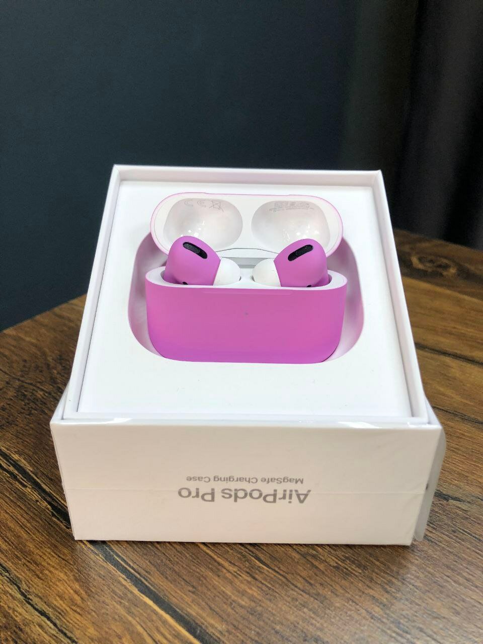 Наушники AirPods Pro 2 Color Type-C (2023) Лиловый матовый (Ral_4003)