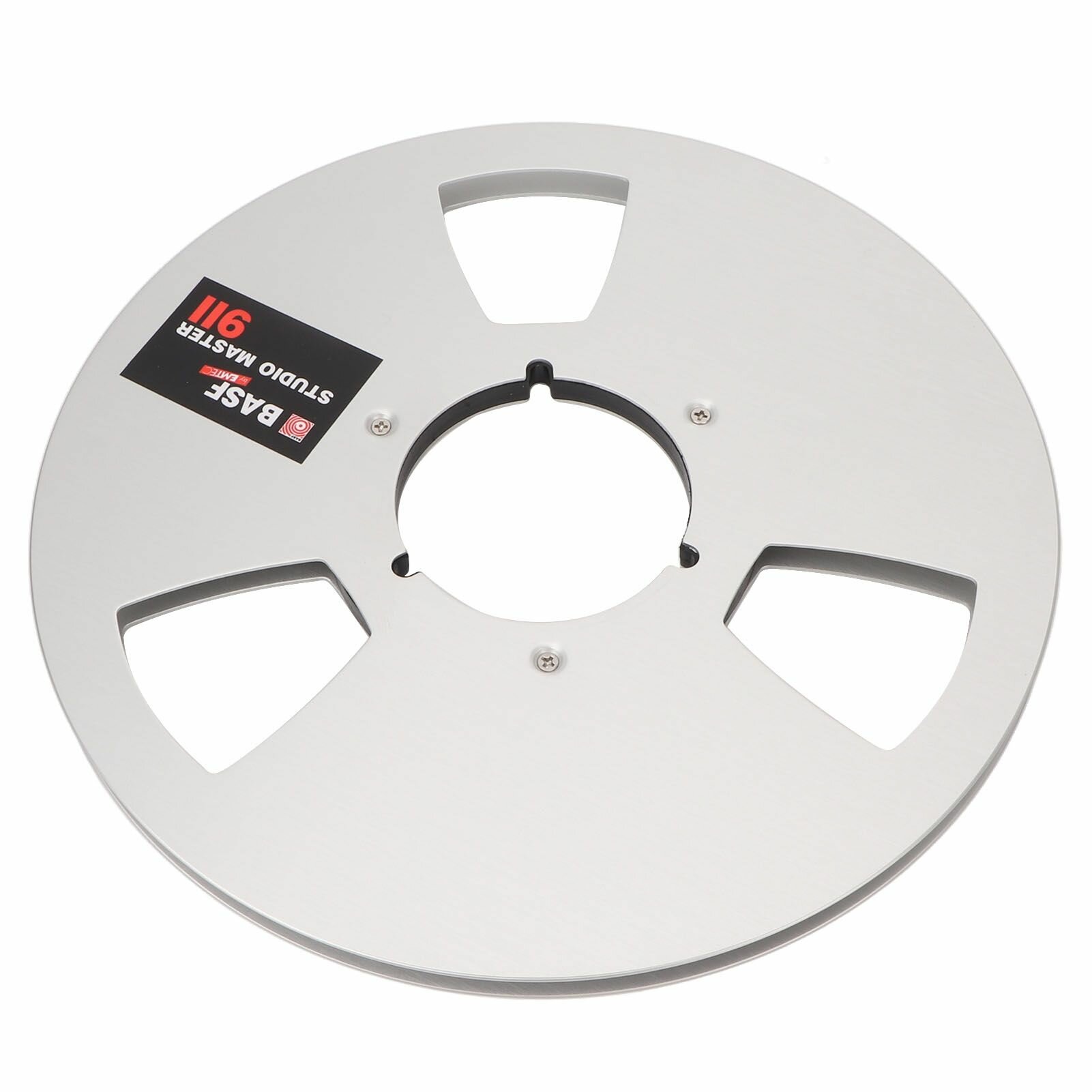 Пустая катушка для ленты из алюминиевого сплава 10 дюймов 1/4 дюйма для магнитофона, прочная машинка для открывания дисков, аксессуары для Silver Nab
