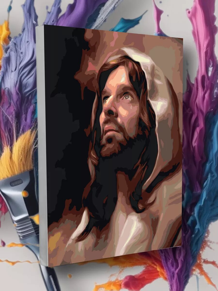 Картина по номерам Иисус
