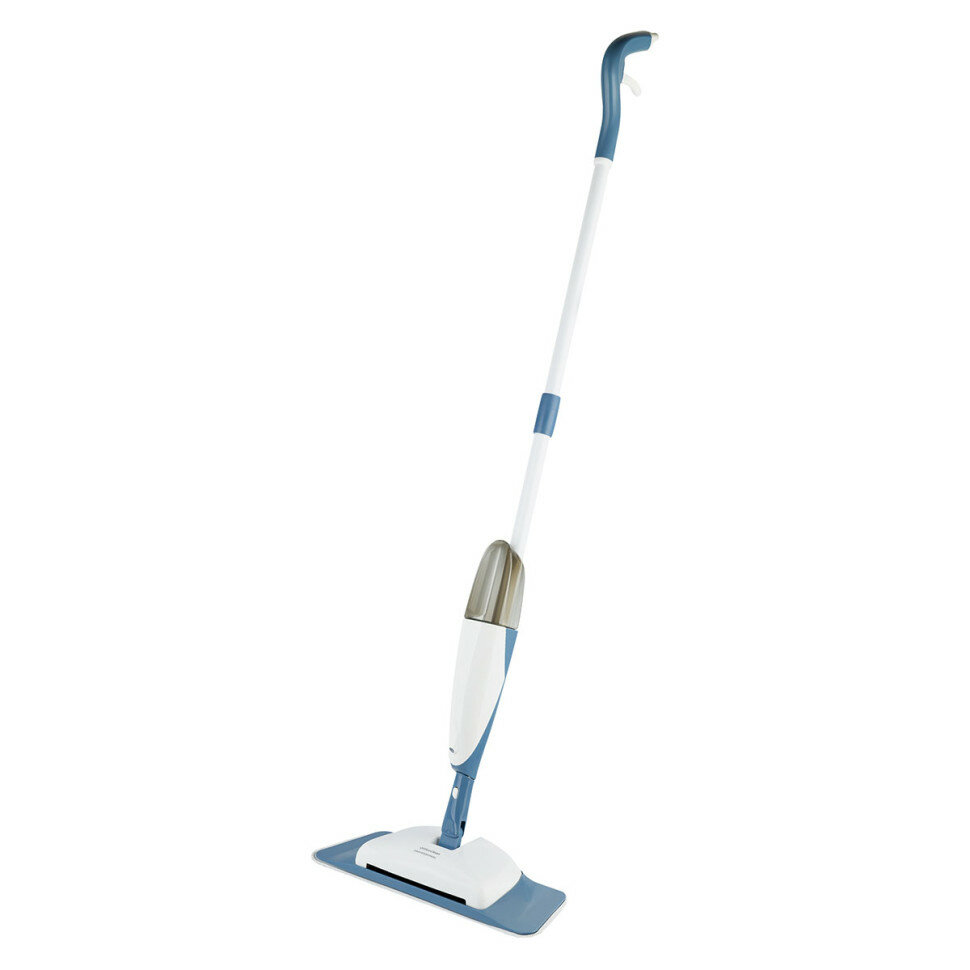 Швабра OfficeClean Professional, с распылителем воды и контейнером для сбора мусора, 379741