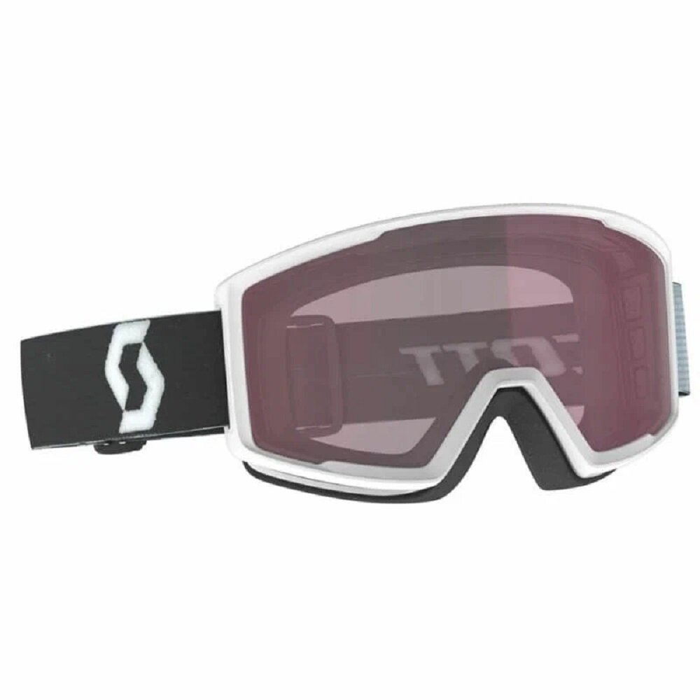 Горнолыжная маска SCOTT Factor Team white/black (линза- illuminator )