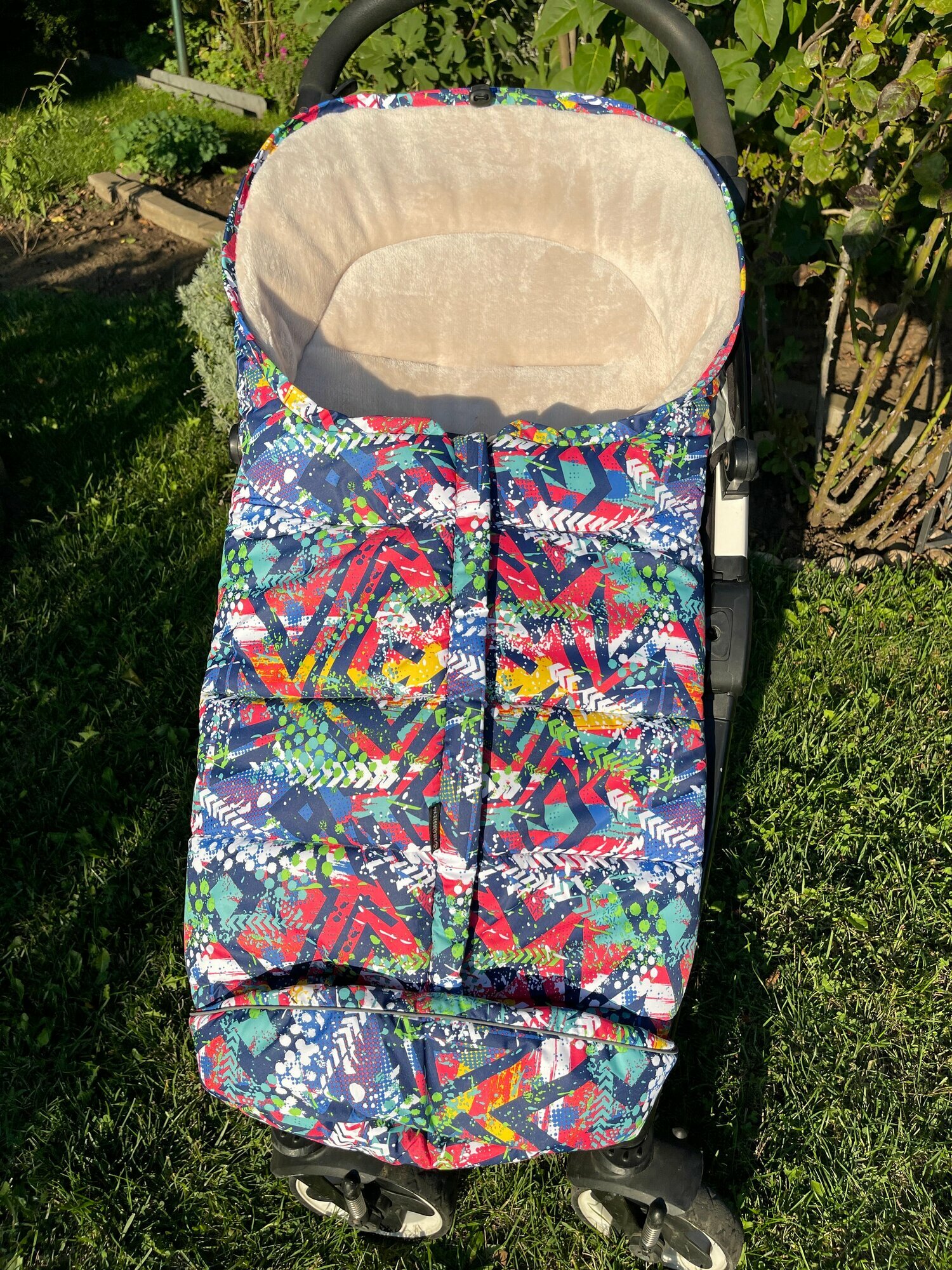 Конверт в коляску теплый зимний