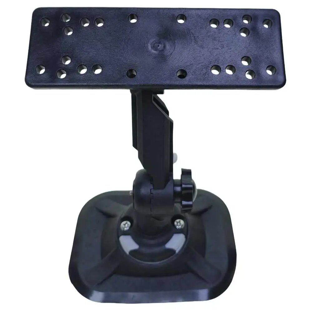 Держатель эхолота для лодки Garmin, Lowrance, Raymarine Черный, Flat Long