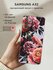 Чехол на Samsung Galaxy A32 / Самсунг Галакси А32 с принтом "Бордовые винтажные ...