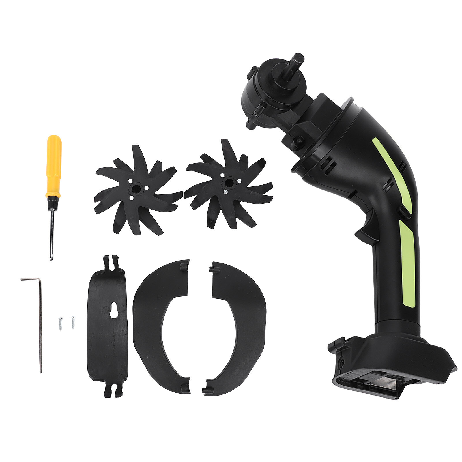 Электрический садовый культиватор, перезаряжаемый ручной беспроводной мини-культиватор для рыхления почвы, обработки почвы, прополки