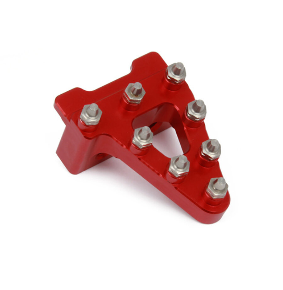 Питбайк ATV CNC Задняя Педаль Ножного Тормоза С ЧПУ Наконечник Пластины Красного Цвета Для Honda CRF50 XR50