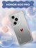 Чехол на Honor 400 Pro / Хонор 400 Pro с принтом "Маленькое красное сердечко"