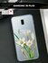 Чехол на Samsung Galaxy J6 + / Самсунг Галакси J6 Плюс 2018 с принтом "White lil...