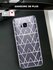 Чехол на Samsung Galaxy S8 + / Самсунг Галакси С8 Плюс с принтом "Треугольники т...