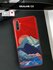 Чехол на Realme C3 / Реалми C3 с принтом "Закат в снежных горах", прозрачный
