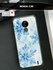 Чехол на Nokia C30 / Нокия C30 с принтом "Акварельные снежинки"