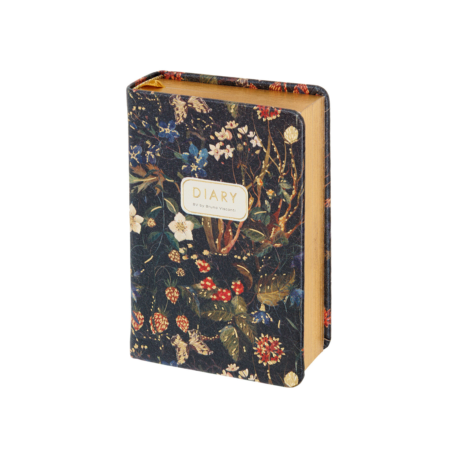 Ежедневник BrunoVisconti "Flora. Лесные ягоды", 416 страниц, 70*108мм