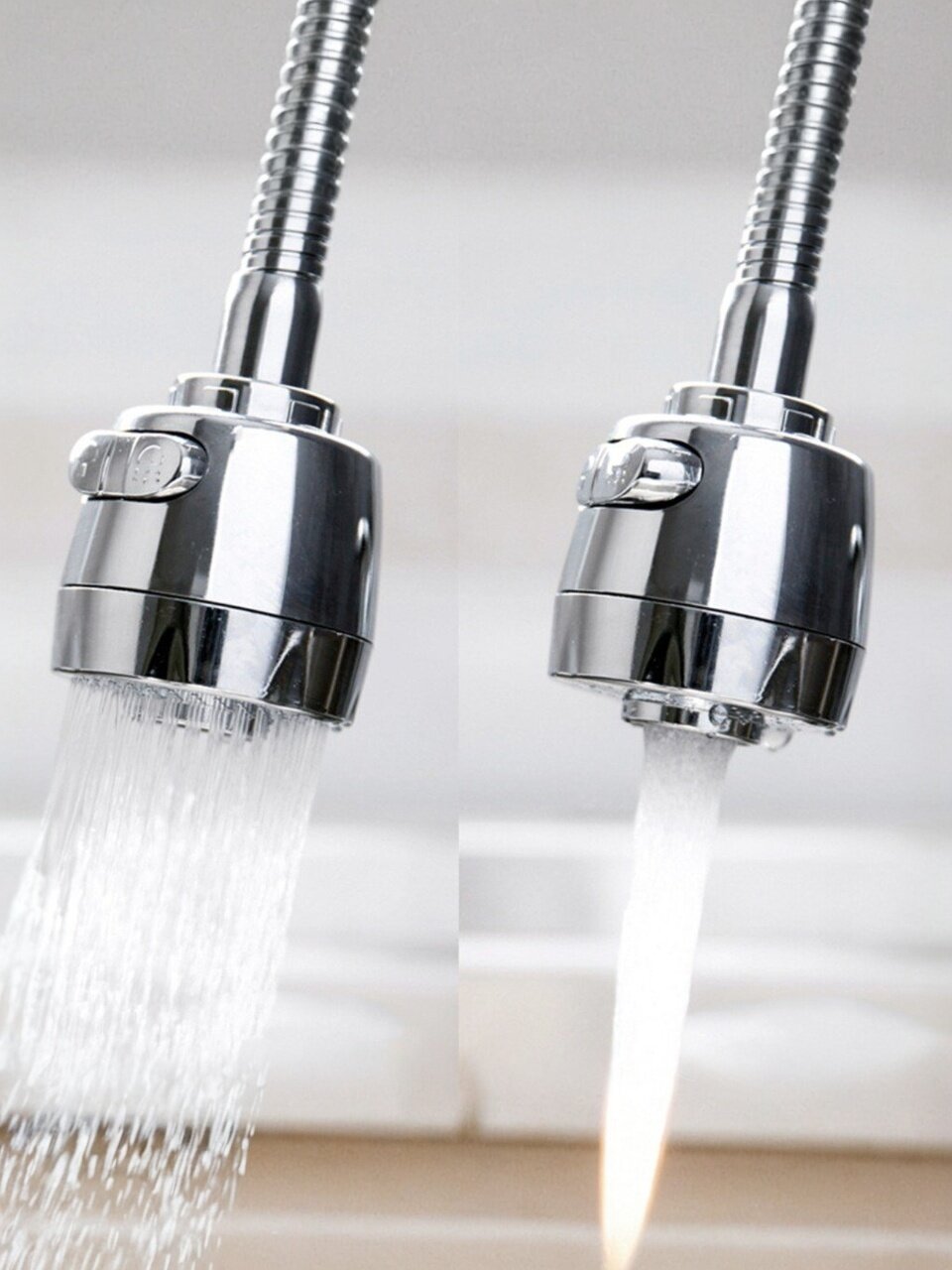 Аэратор для гибкого излива, внутренняя резьба, индивидуальная упаковка, хром, ComfortFactor, 51815-10