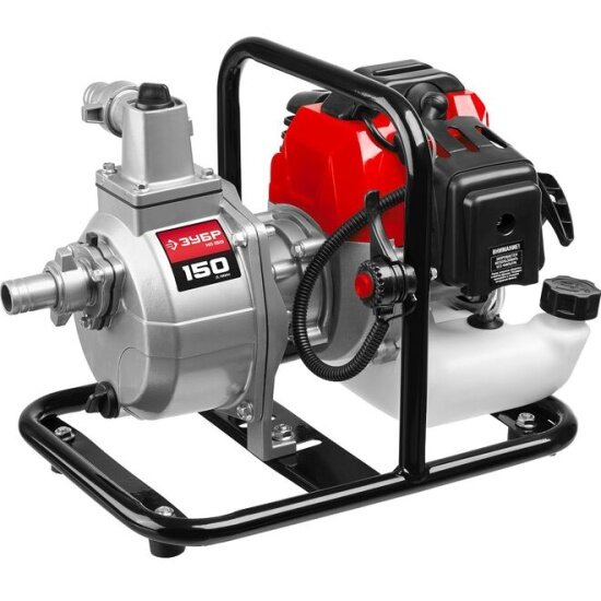 Мотопомпа Зубр бензиновая 150 л/мин МП-150