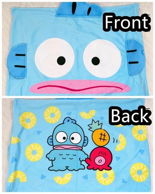 Наволочка с рисунком из мультфильма «Куроми моя мелодия» от Sanrio, наволочка с изображением спинки «Корица», высокое качество, наволочка для сна в японском стиле, девочка, Размер: Только наволочка