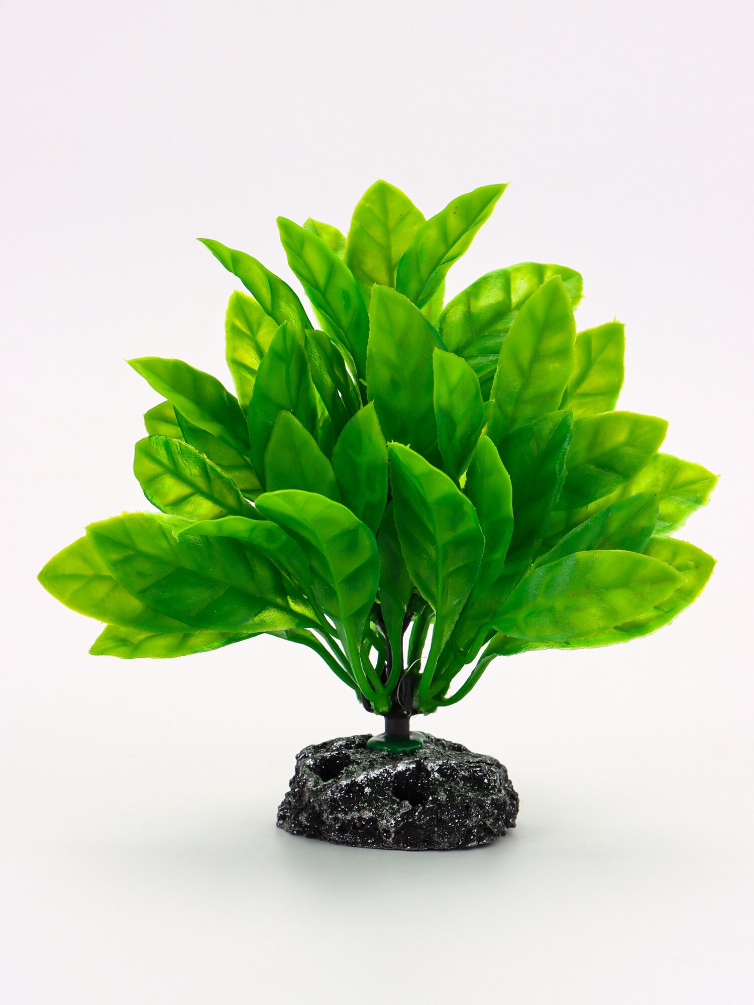 Пижон Aqua, Растение искусственное аквариумное, зеленое,15×15×12 см, 1 шт