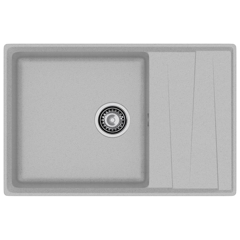 Кухонная мойка GranFest LEVEL 760L, серый