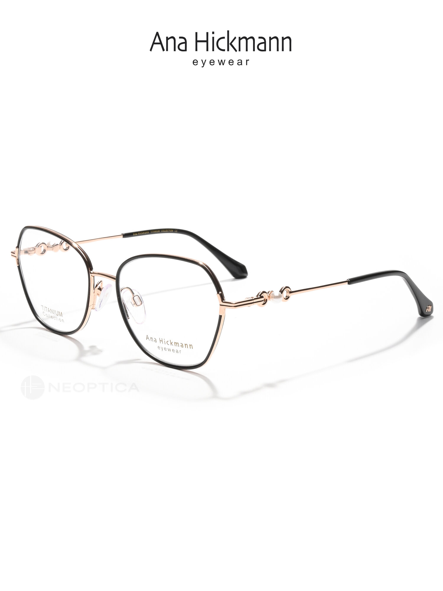 Женская оправа Ana Hickmann AH1560T A01 размер 52