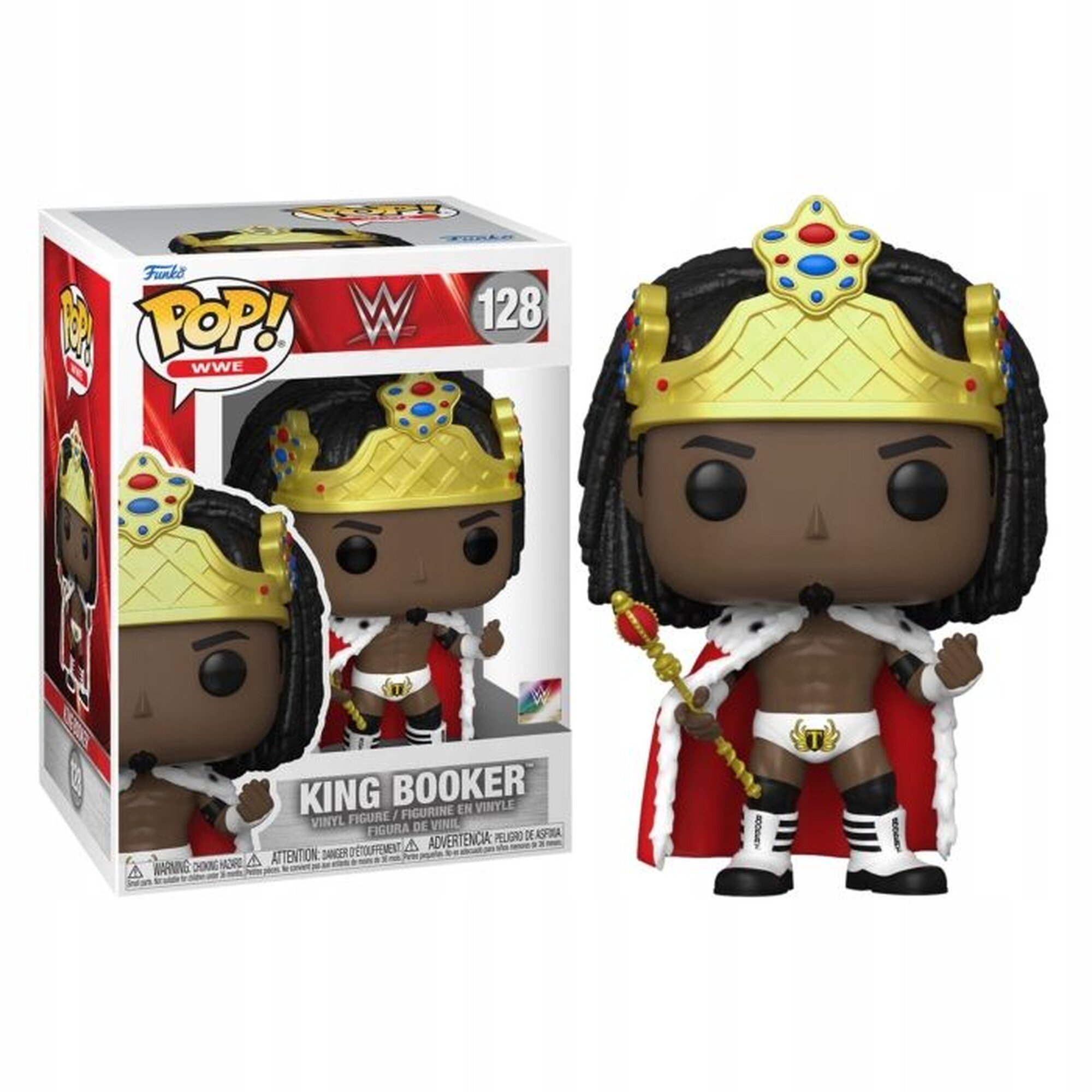 Фигурки Funko Pop WWE - Коллекционная фигурка King Booker - Фанко 128