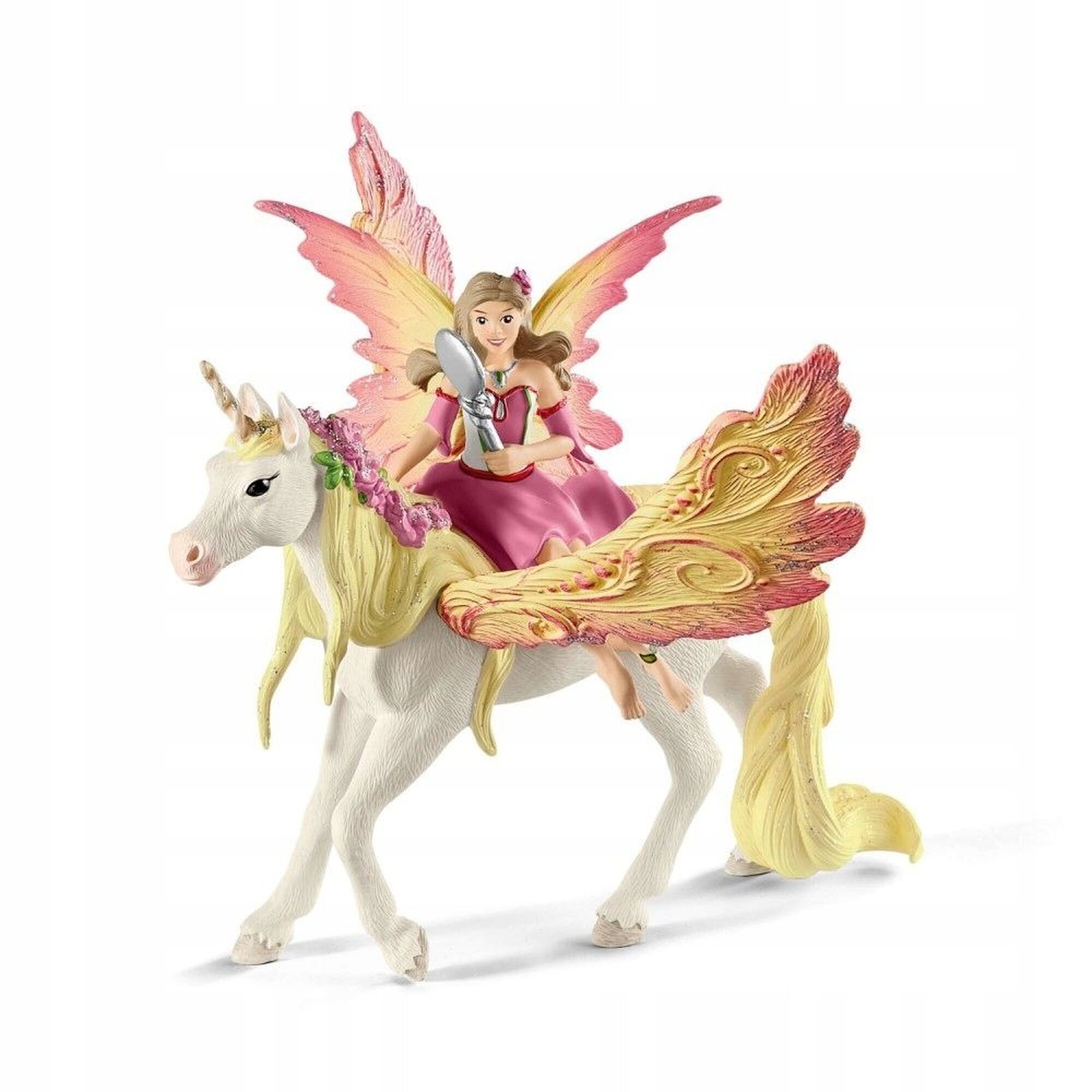 Фигурки Schleich Bayala Fairy World - Пегас-единорог и фея - Шляйх 70568