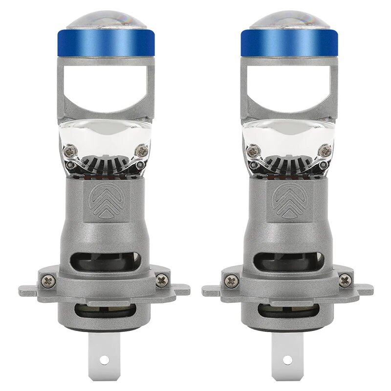 1700W 1700000 LM H7 Двойные фары Led Мини - проектор Линза Высокий ближний свет Подключение с чипом 7035 CSP Автомобильные фары LHD Подключение 12V 24V, белый, BI LED, H7