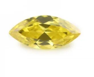 Бусины кубический цирконий Golden Yellow 2.5x5mm 10шт