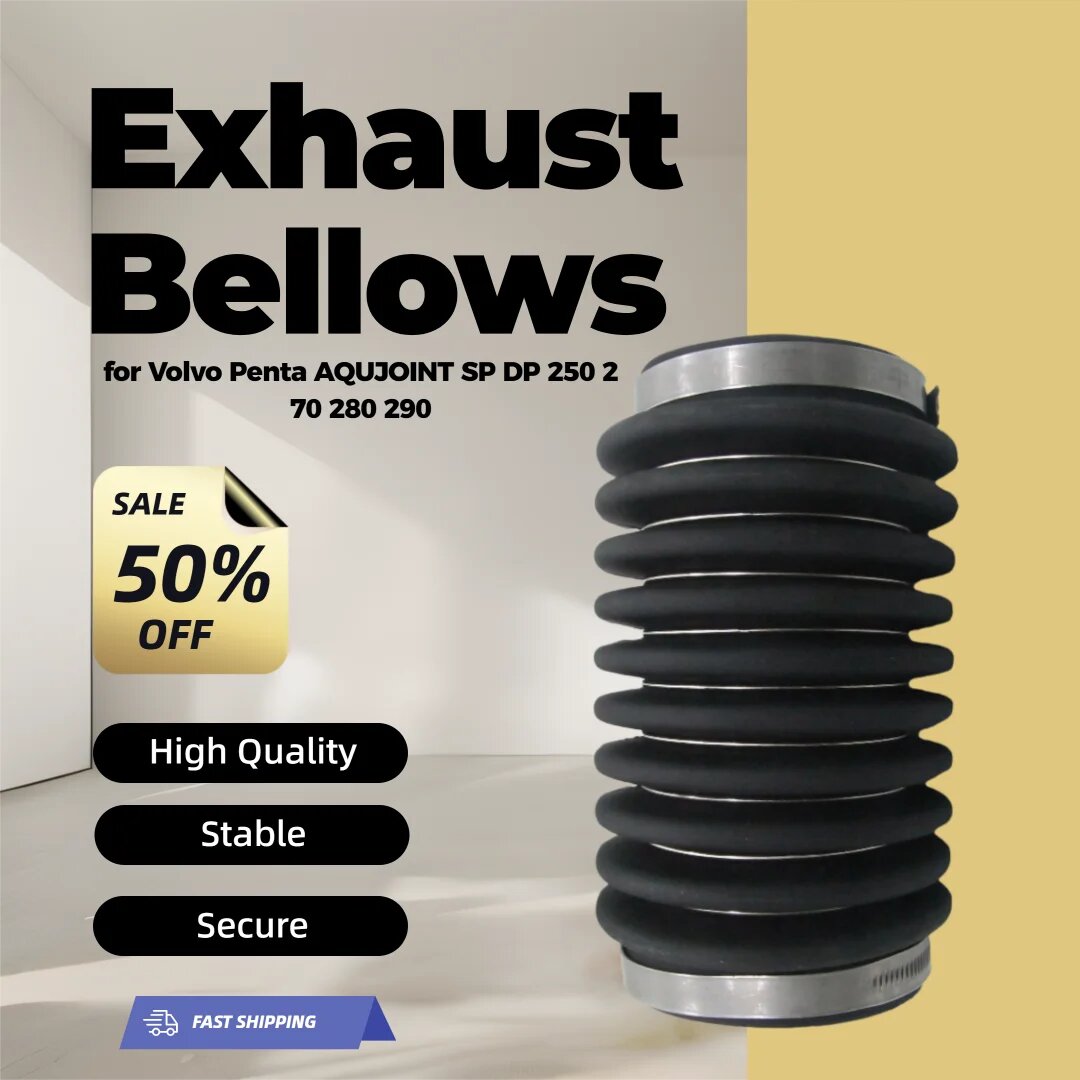 876631 Выхлопные сильфоны для Volvo Penta AQUJOINT SP DP 250 270 280 290
