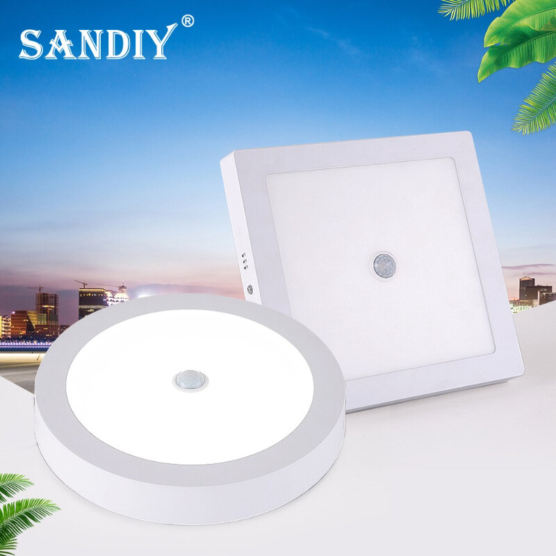 Светильник Smart Sensor Light, 18Вт, с датчиком, белый, LED, универсальный