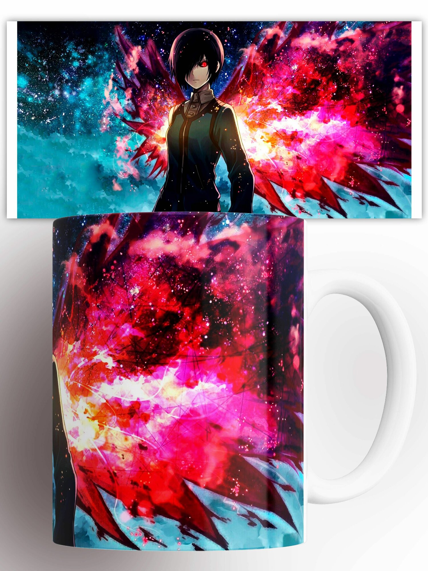 Кружка аниме Токийский Гуль 330 мл