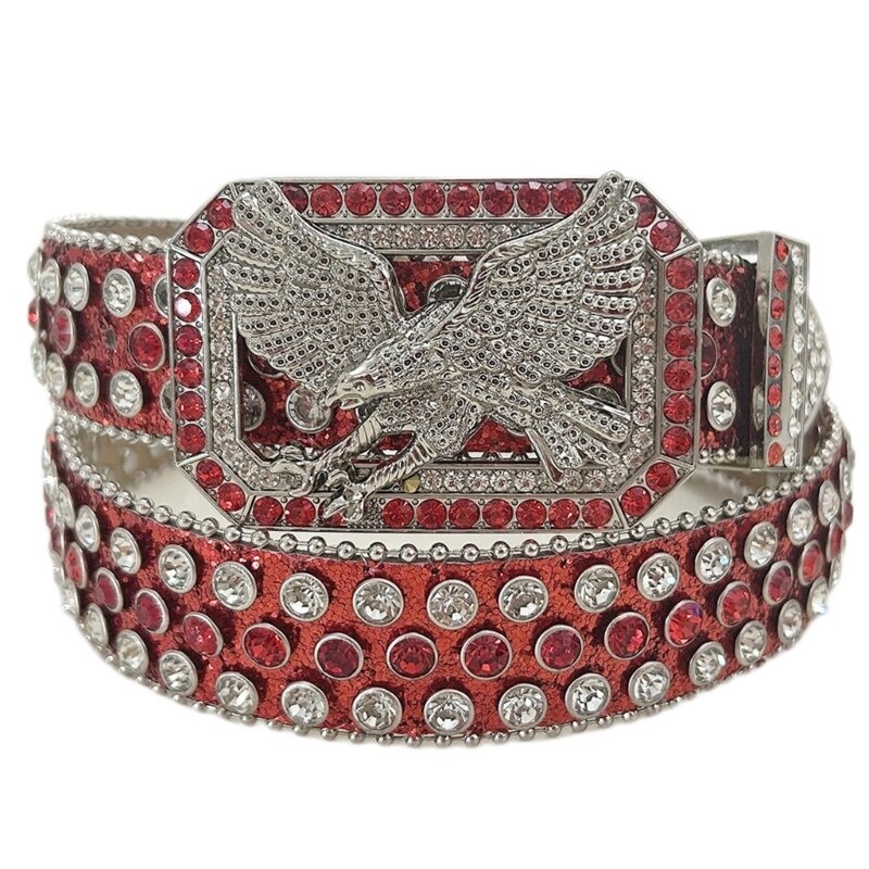 Цепной пояс с камнями