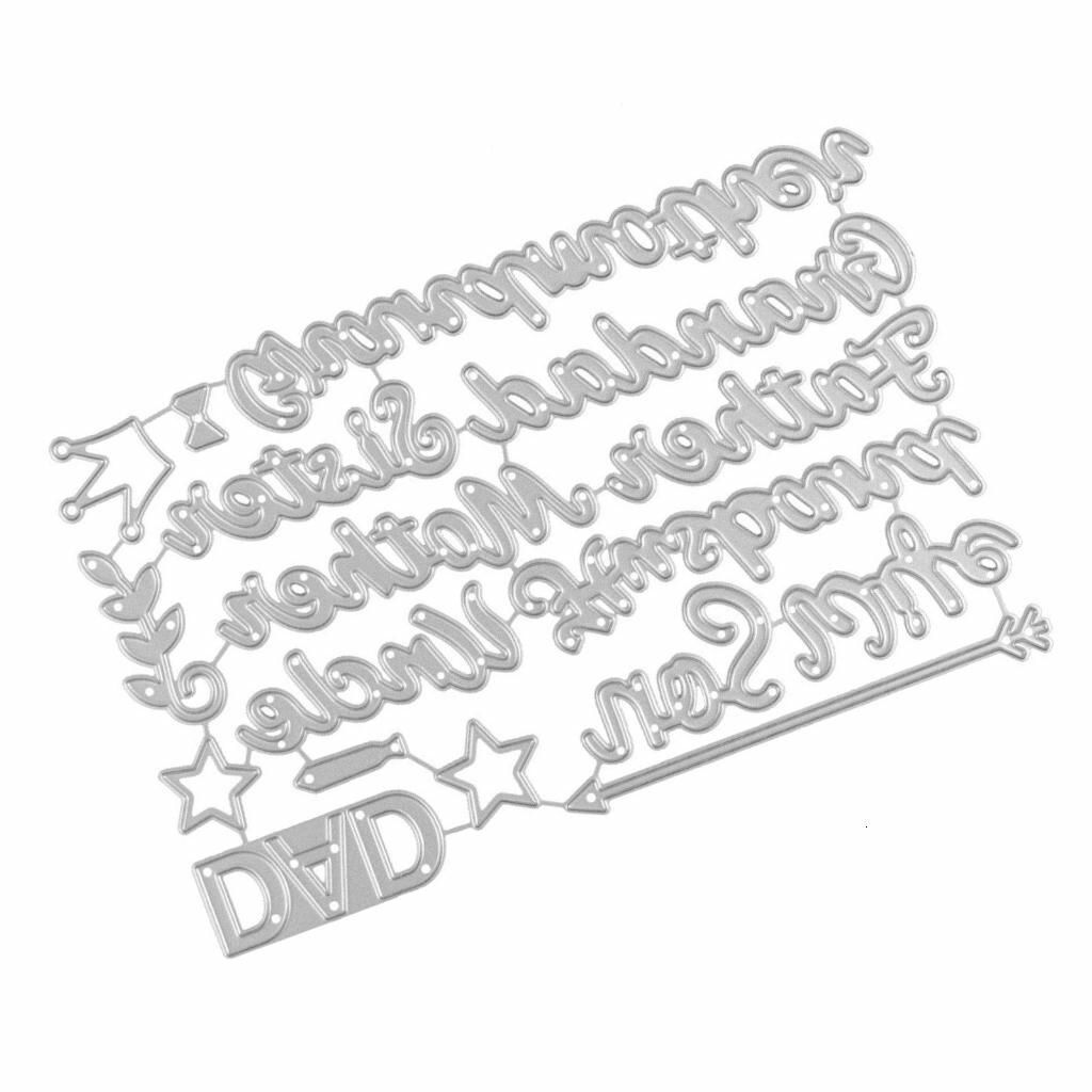 Вырубной штамп для скрапбукинга