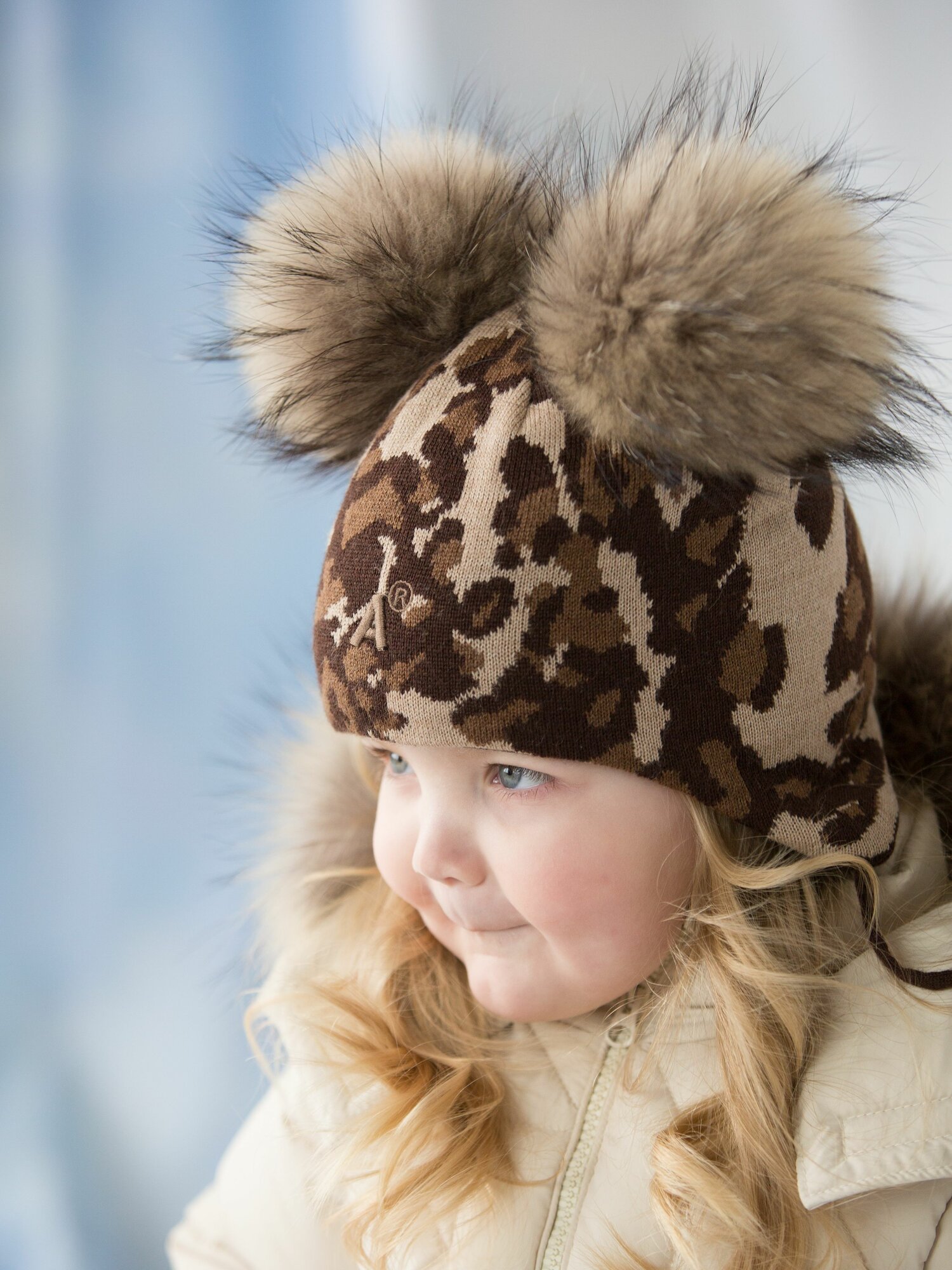 Шапка Осень-зима 2025 для девочек