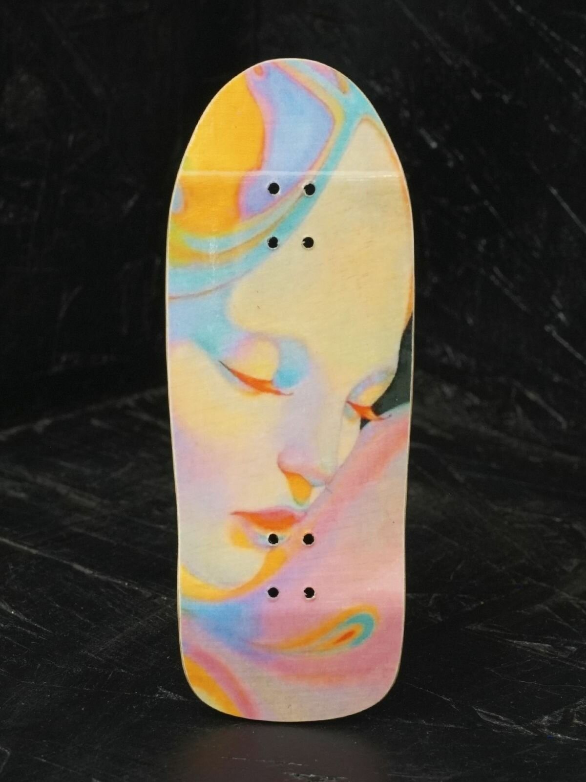 Дека для фингерборда ZZAP Girl Hybrid Multicolor 36 x 96 мм low concave