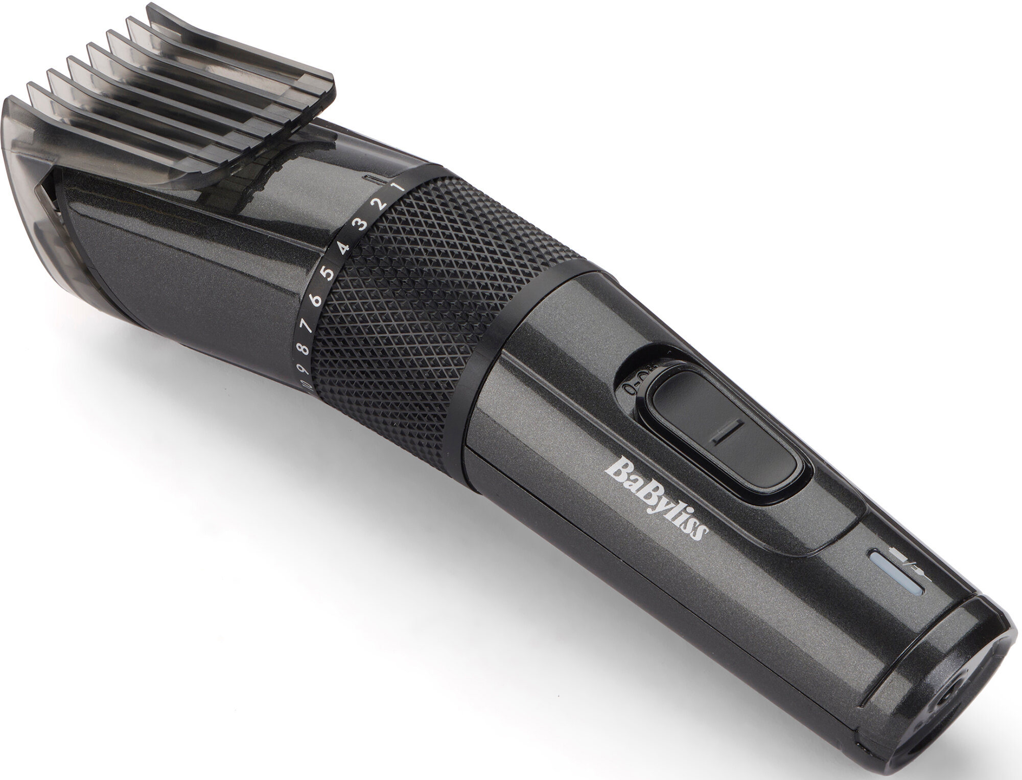 Машинка для стрижки Babyliss E978E, лезвия из высококачественного материала, серебристо-чёрная