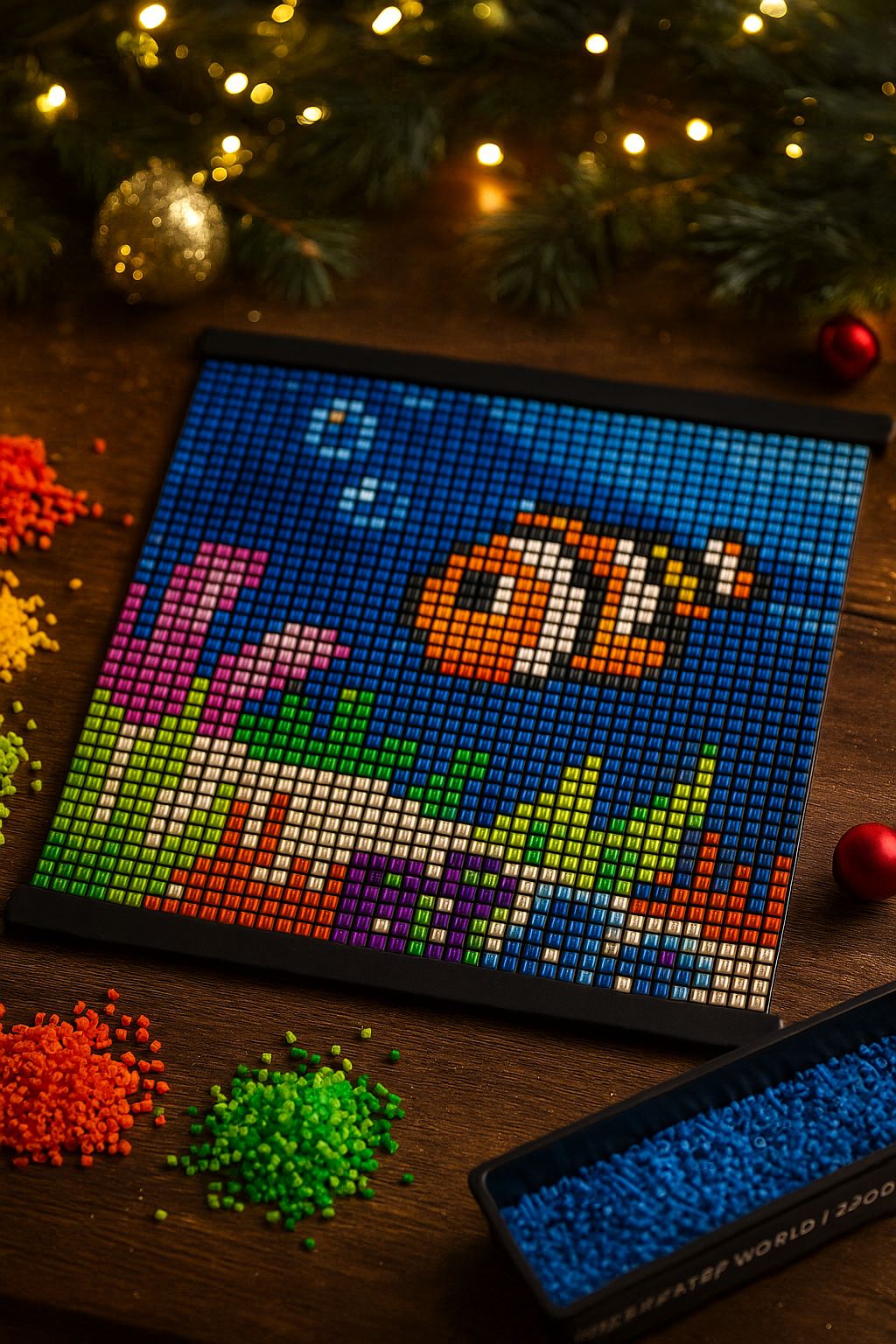 Набор термомозаики для творчества "Подводный мир", 3200 штук (. Ф)