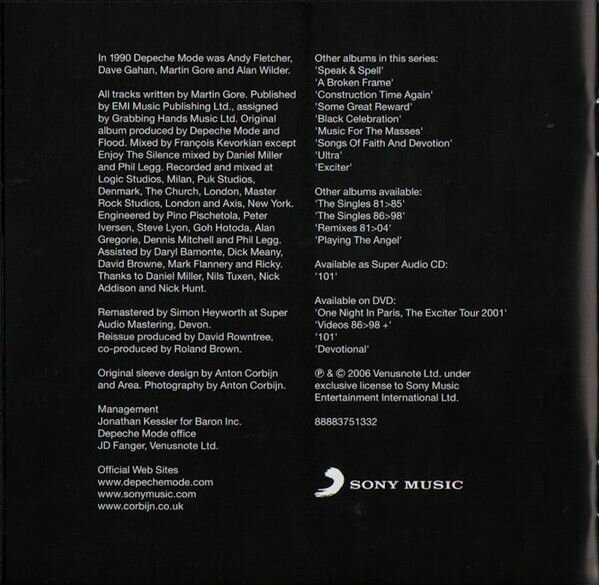 Аудио CD Depeche Mode Violator (CD/EU) NEW — фото 1