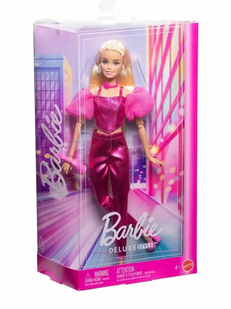 Barbie Кукла Барби Блондинка в розовом корсете