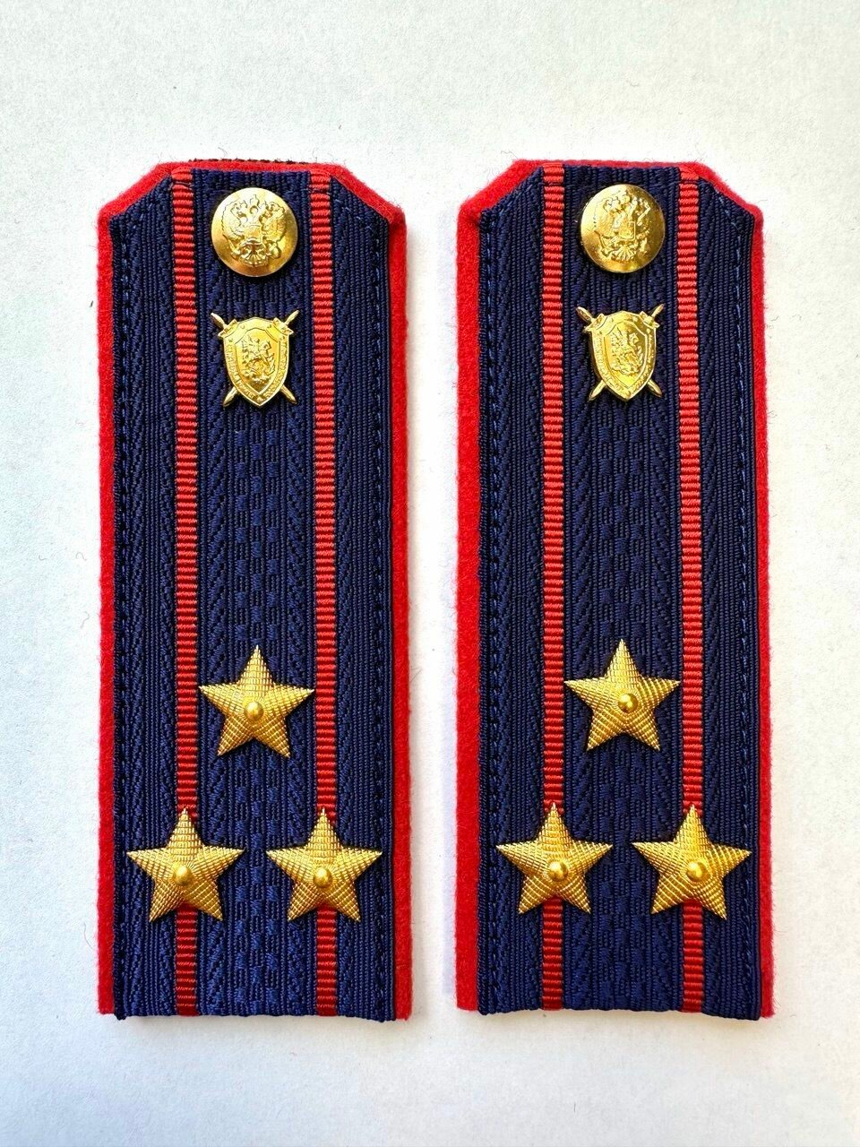 Погоны Следственный комитет Полковник на куртку 14см