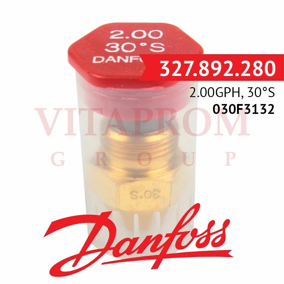 Форсунка Danfoss 2.00GPH,30S, 030F3132 — фото 1