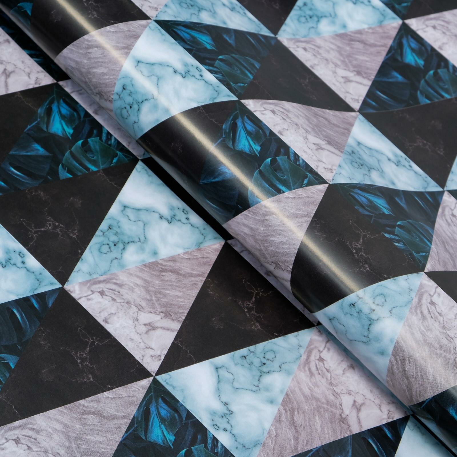 !09 Бумага глянцевая (набор 5 листов) "Паттерн" 50 × 70 см.