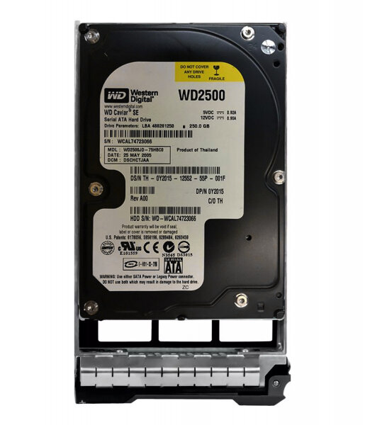 Жесткий диск Dell 0Y2015 250Gb SATAII 3,5" HDD