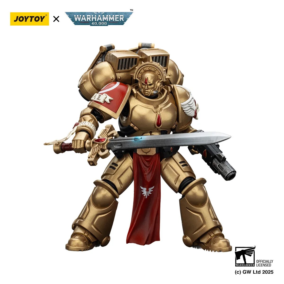 JOYTOY Warhammer40K 1/18 экшн-фигурки Blood Angels Sanguinary Guard 3 шт. Sanguinary Guard 1