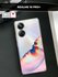 Чехол на Realme 10 Pro+ / Реалми 10 Про+ с принтом Розовая акварель, прозрачный