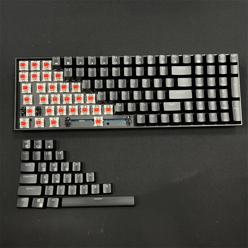 RK100/860 оригинальный черно-белый колпачок из АБС-пластика, аксессуары для OEM-высоты, поддерживает конфигурацию 96/98