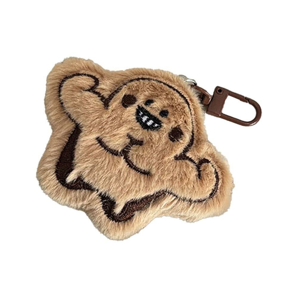 Милый плюшевый брелок в форме жука мягкая кукла таракана для креативных аксессуаров и забавных подарков